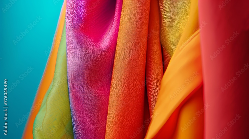 Josephs Coat of Many Colors A minimalist depiction o AI generated ...