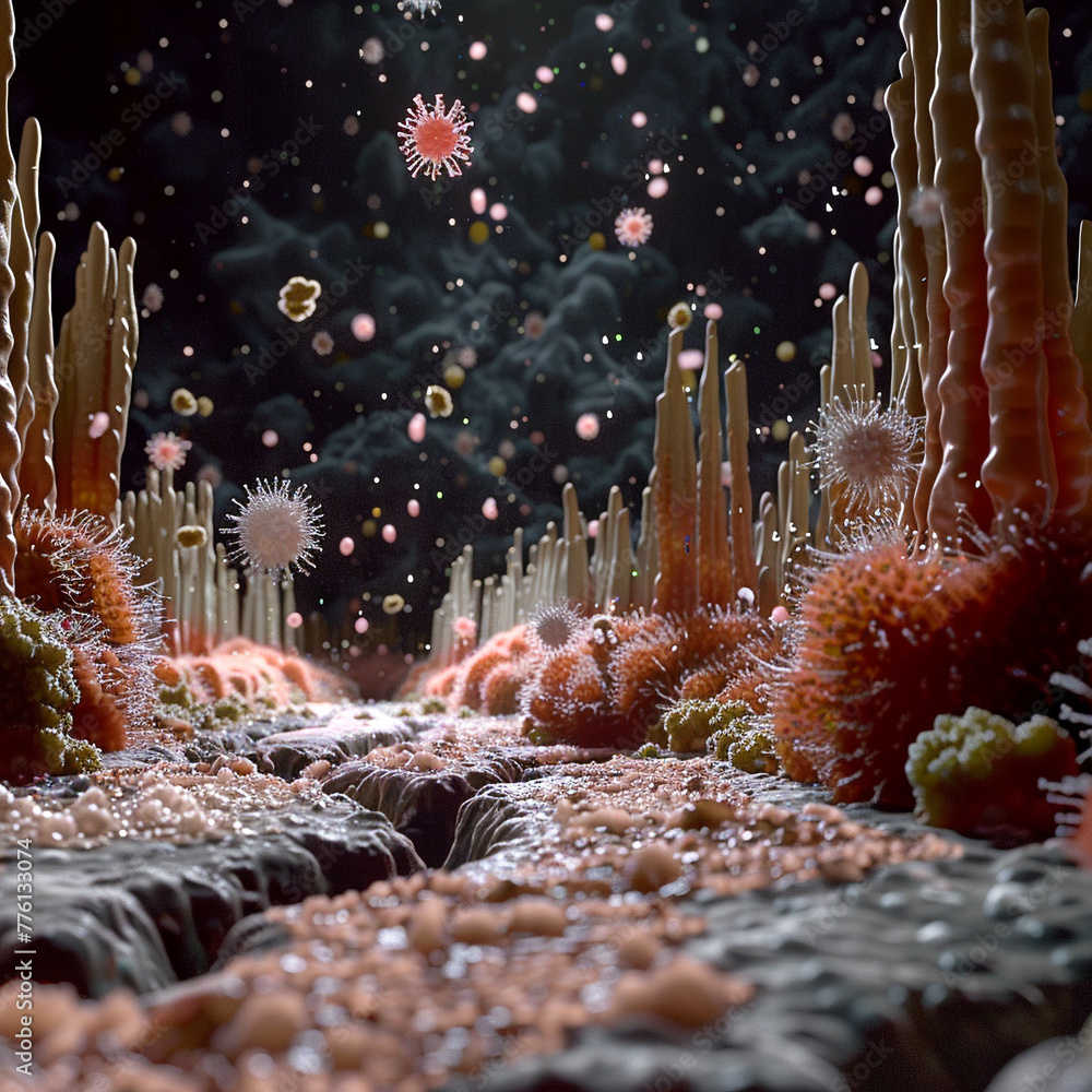 Futuristic 3D animations of immunohistochemistry and flow cytometry ...