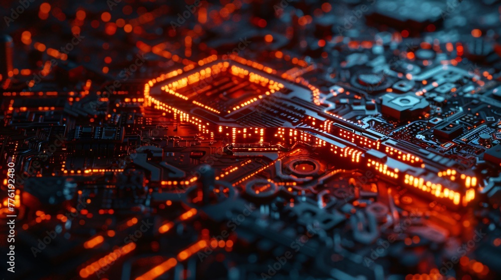 Cybersecurity software logo combining a binary code stream and a key for secure data access ...