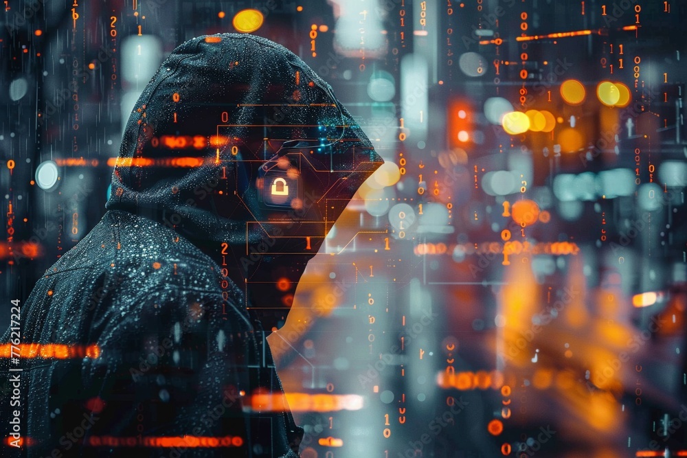 Cyber risk and security depicted through documentarystyle photography ...