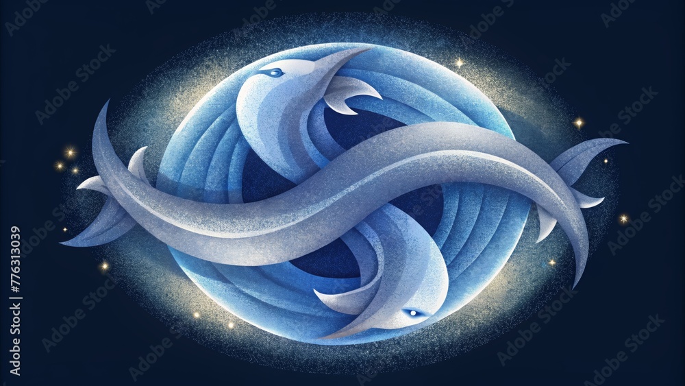 The mysterious and enigmatic Pisces is formed by a series of twisting ...