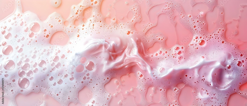 Assortment of soap and foam textures for diverse design projects and ...