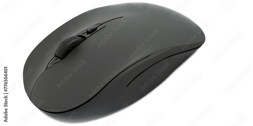 Black wireless mouse Transparent Background Images Stock Photo | Adobe ...