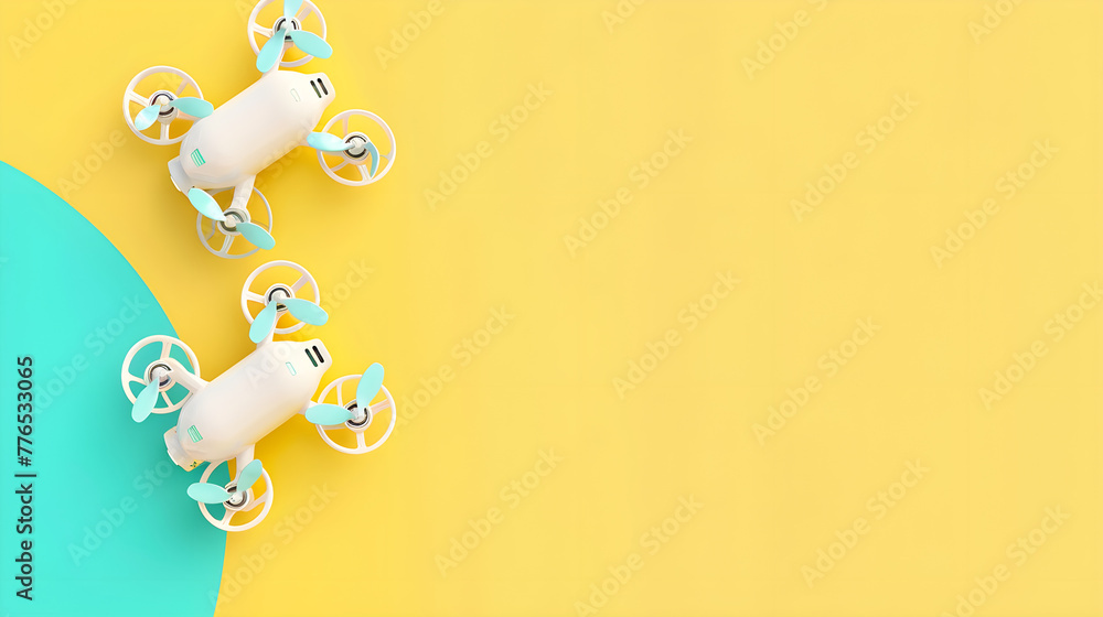 PPT background image drone theme Stock Illustration | Adobe Stock