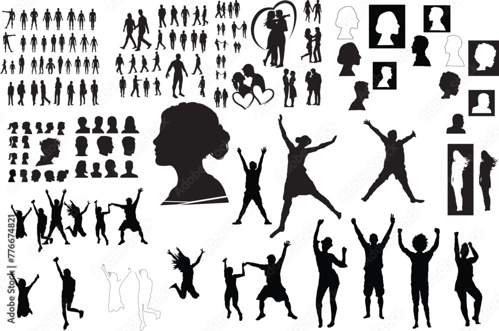 silhouettes of people-Silhouette People Images-silhouettes of people ...