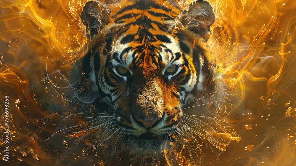 Tiger Energy Drinks, Eye-catching designs featuring tigers to promote ...