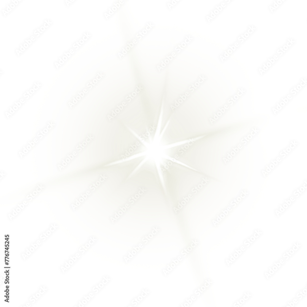 Glow Star, light glowing effect, transparent background Sun rays ...