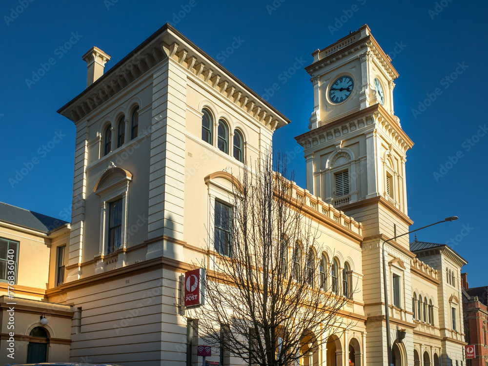 The historic and heritage-listed building of Goulburn Post Office, is ...