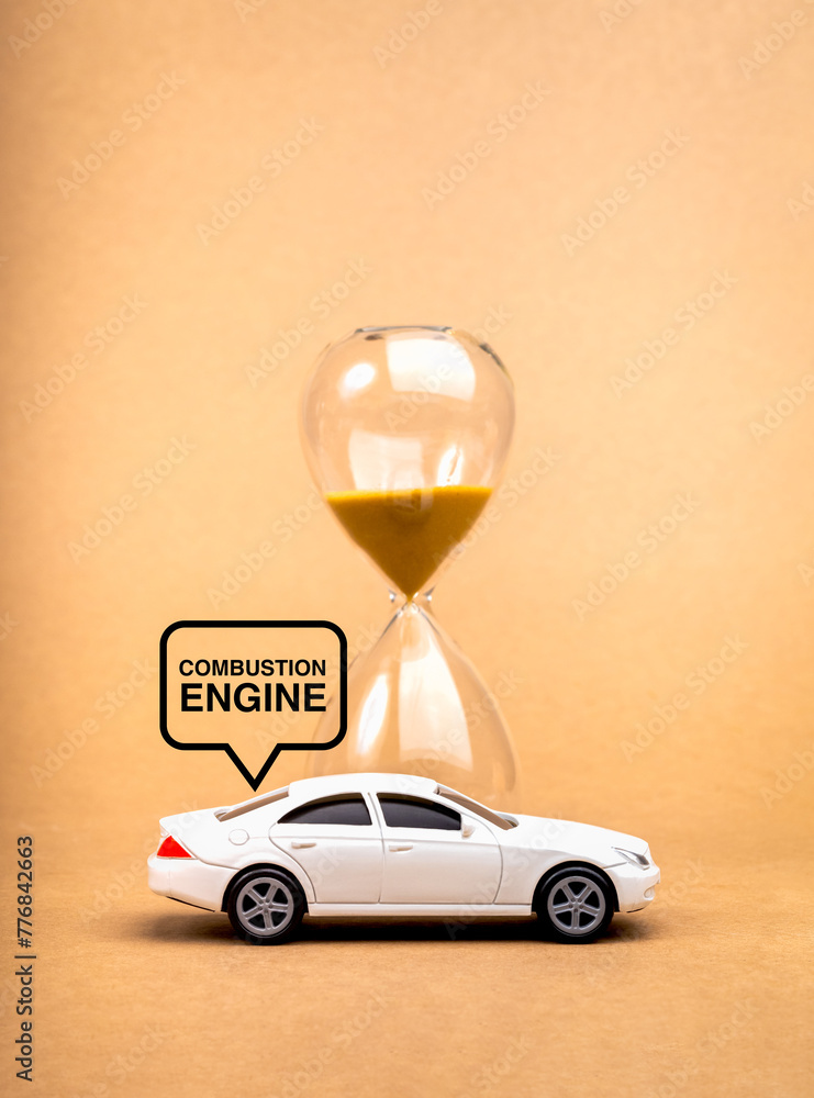Loading time to stop producing cars with combustion engines concept ...