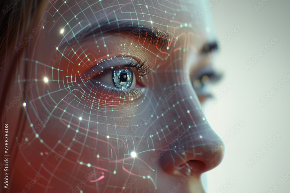 Dynamic recording and depiction of facial features and personality ...