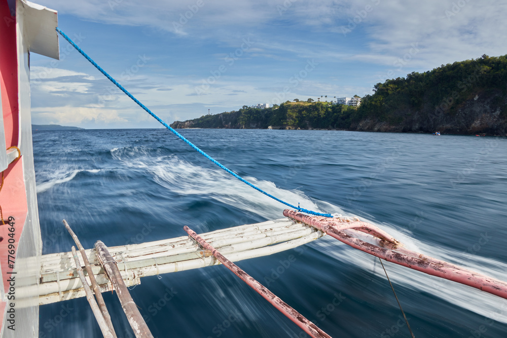 Bangka native watercraft of the Philippines Stock Photo | Adobe Stock