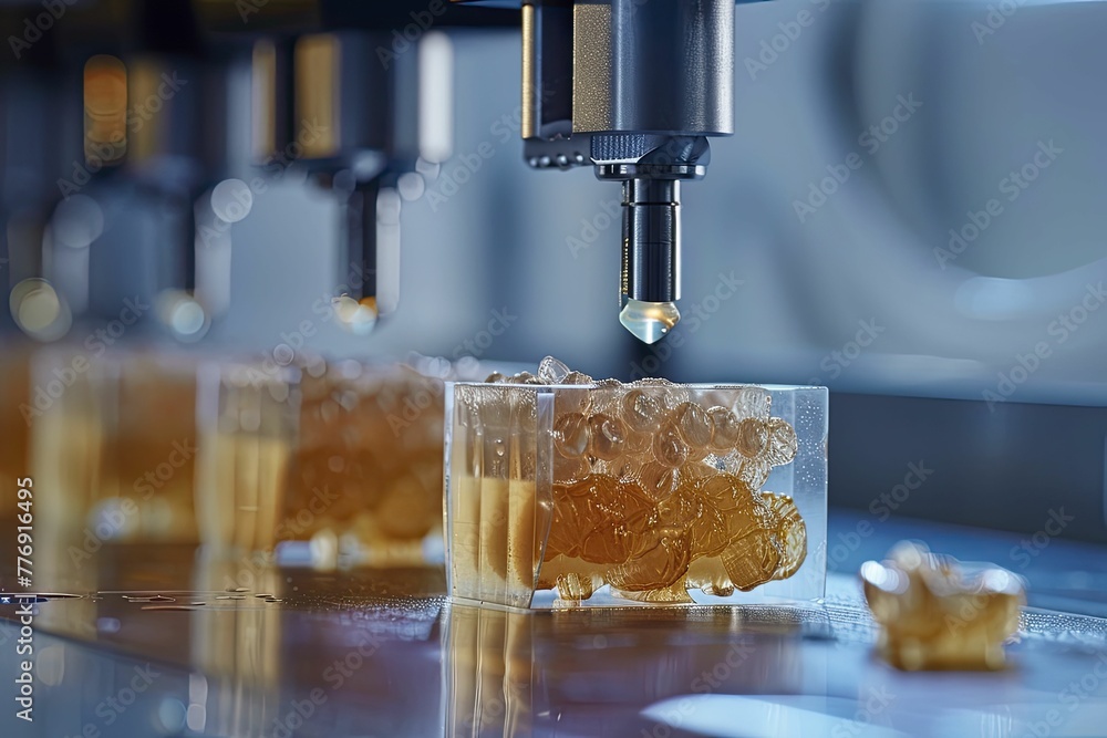 3D bioprinting human tissue samples, medical marvel on clinical blue ...