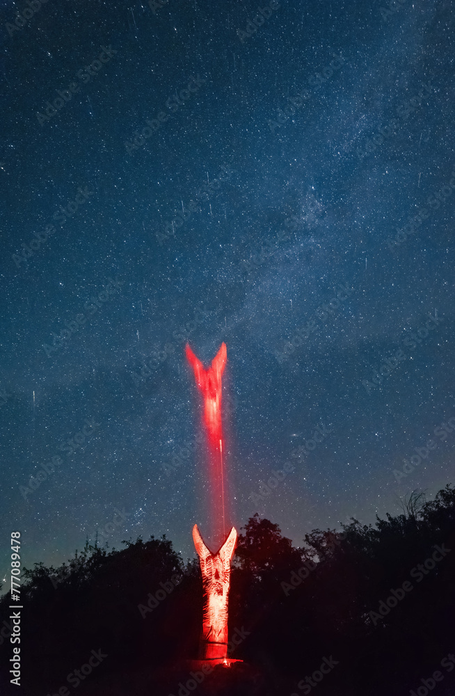 Experience the mystical beauty of these carved pagan deities ...