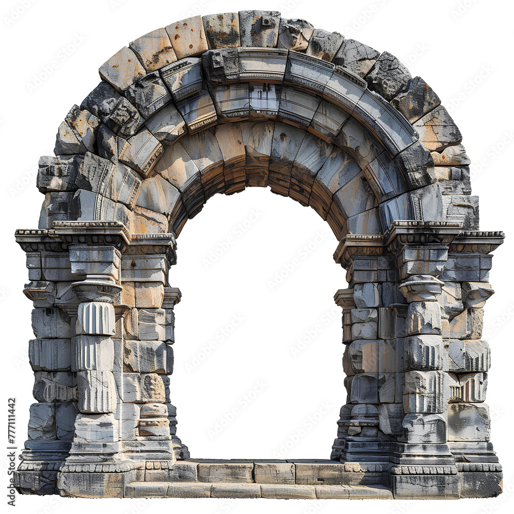 Ancient Greek arch of triumph PNG. Ancient Greek architecture including ...