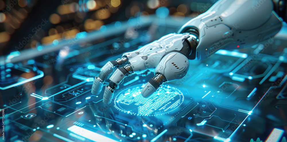 Fingertips of the Future: Robotic Hand Interfacing with Advanced ...