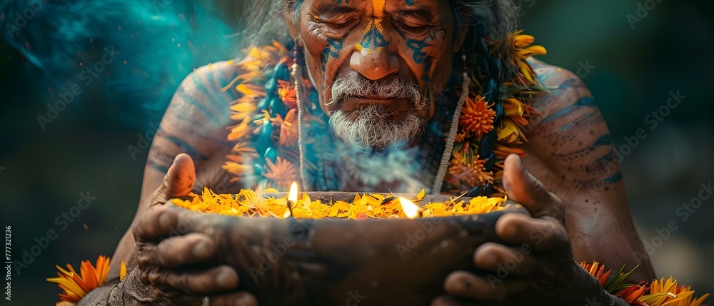 Shaman leads Ayahuasca ceremony in Costa Rica for spiritual healing and ...