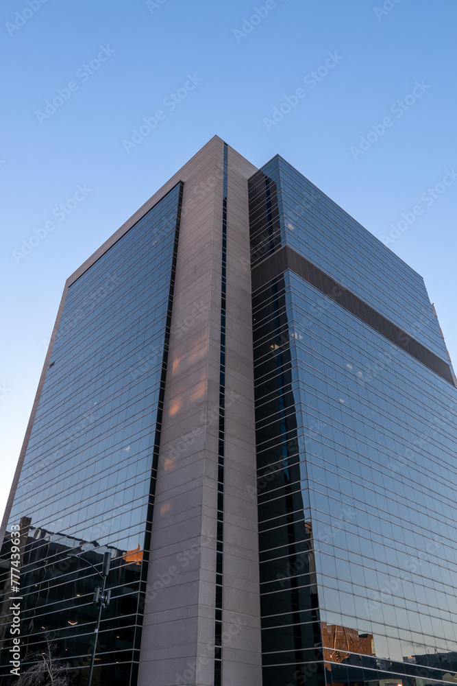 ROCHESTER, MN – 14 DEC 2023: The Guggenheim Building on the Mayo campus ...