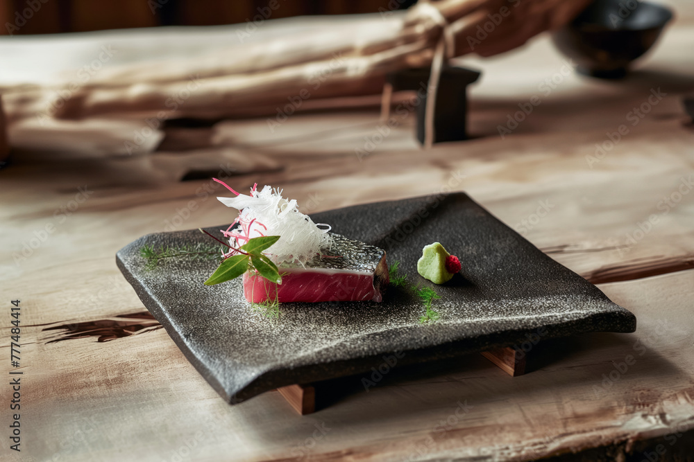 Design of a tuna dish combined with innovative flavors and molecular ...