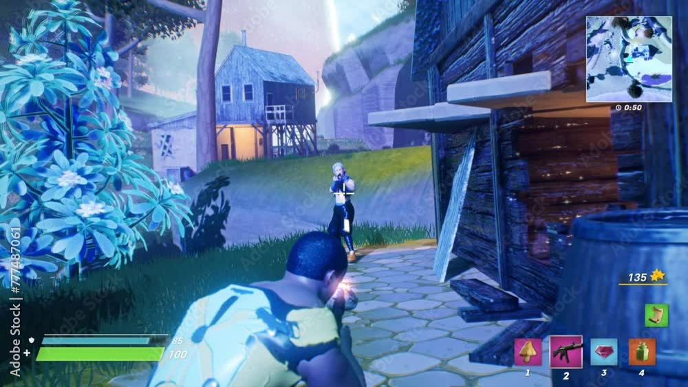 Playing the newly released competitive shooter game on pc. Killing the ...