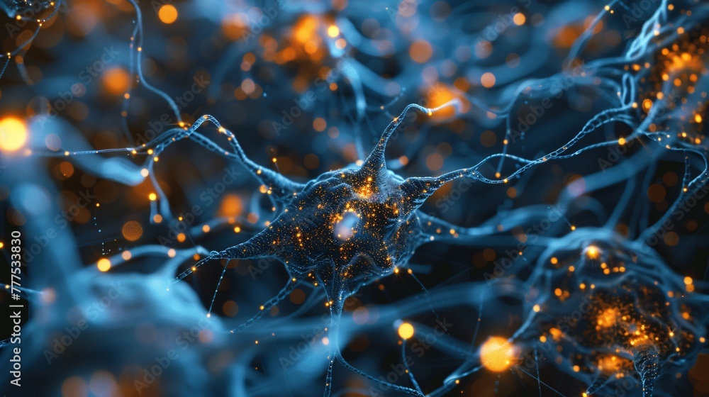 Sci fi nodes in cellular array a blueprint for synthetic life Stock ...