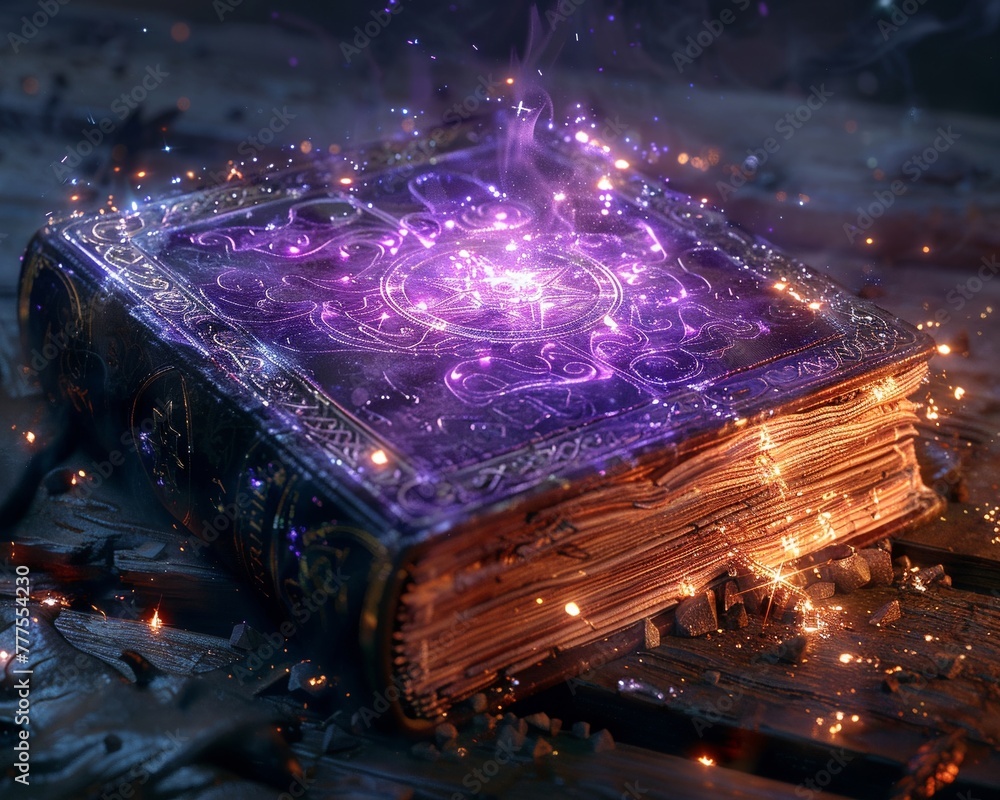 fantasy merchandise seeks a compelling image for their spell compendium ...