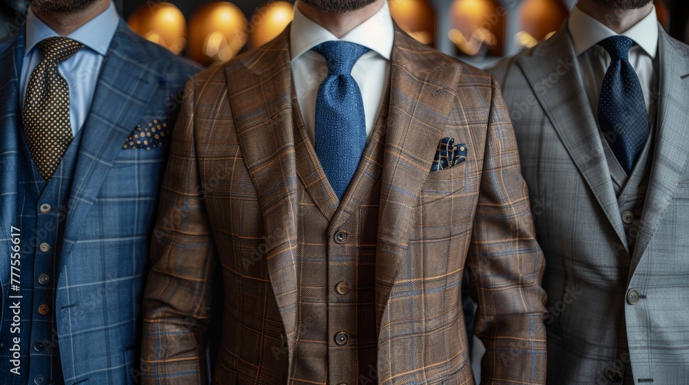 Elegant formal wear for men exudes sophistication with tailored suits ...