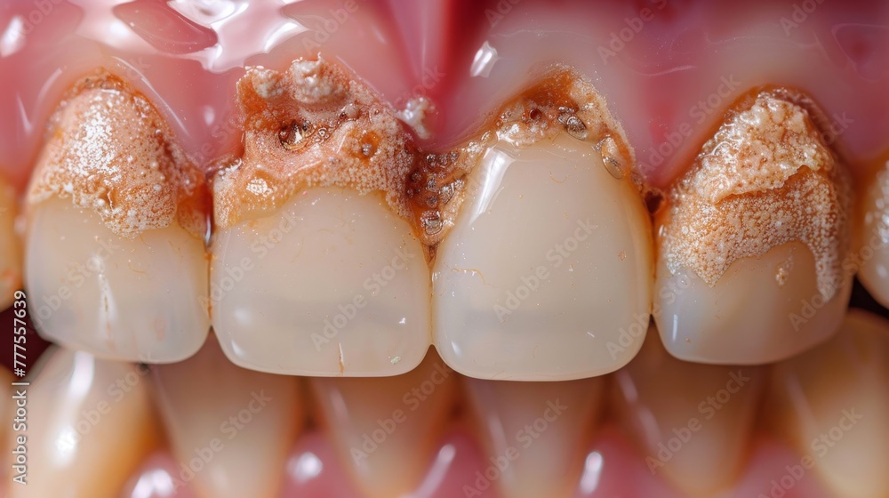 Step into a comprehensive 3D representation of dental caries, revealing ...