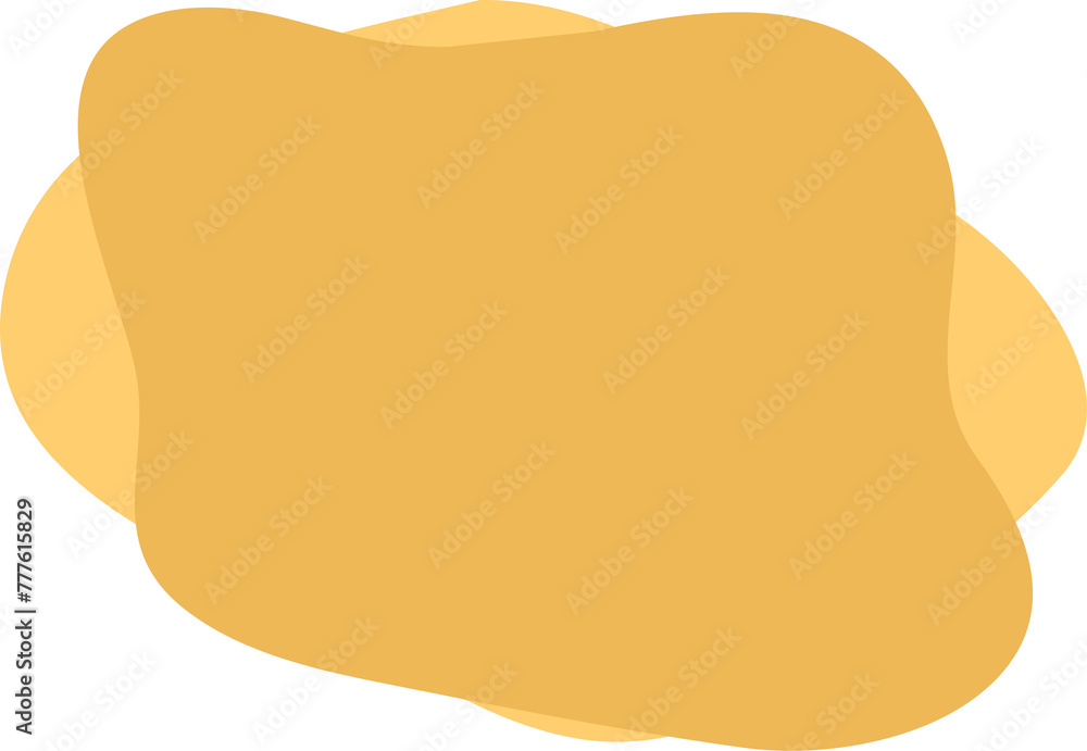 blob form, liquid shape with splash design. flat cartoon, typography or ...