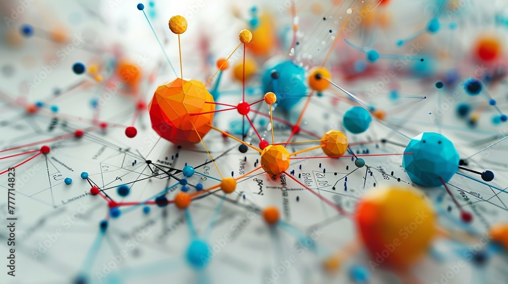 mind map bursting with interconnected concepts and ideas, illustrating ...