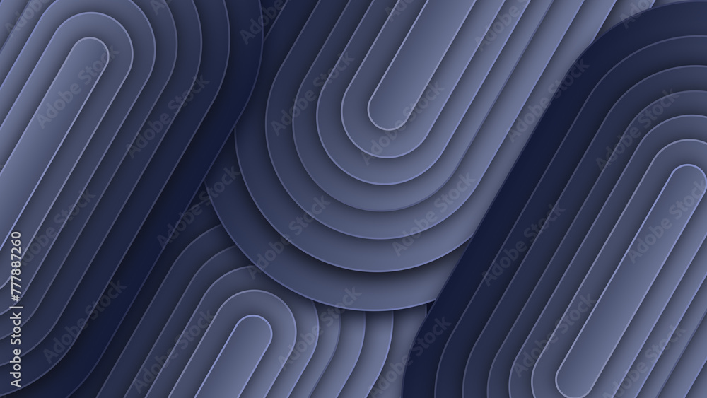 Abstract gradient tech background with geometric transparent shapes ...