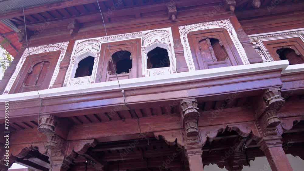 27 February 2024, Indore, India, Gopal Mandir, Oldest Radha Krishna ...