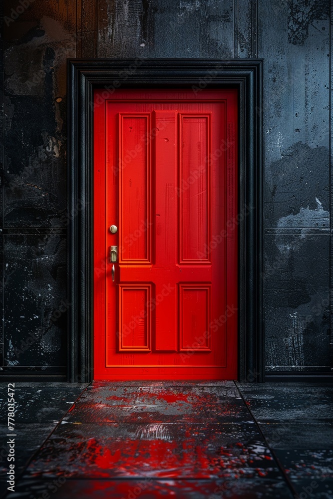 A sequence of numbered doors, with a winner selecting the exact order ...