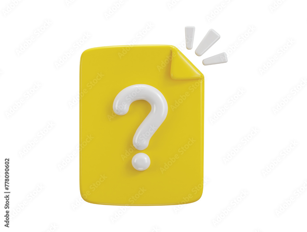 3d document paper with question mark paper document sheet with question ... 3d document paper with question mark paper document sheet with question ...