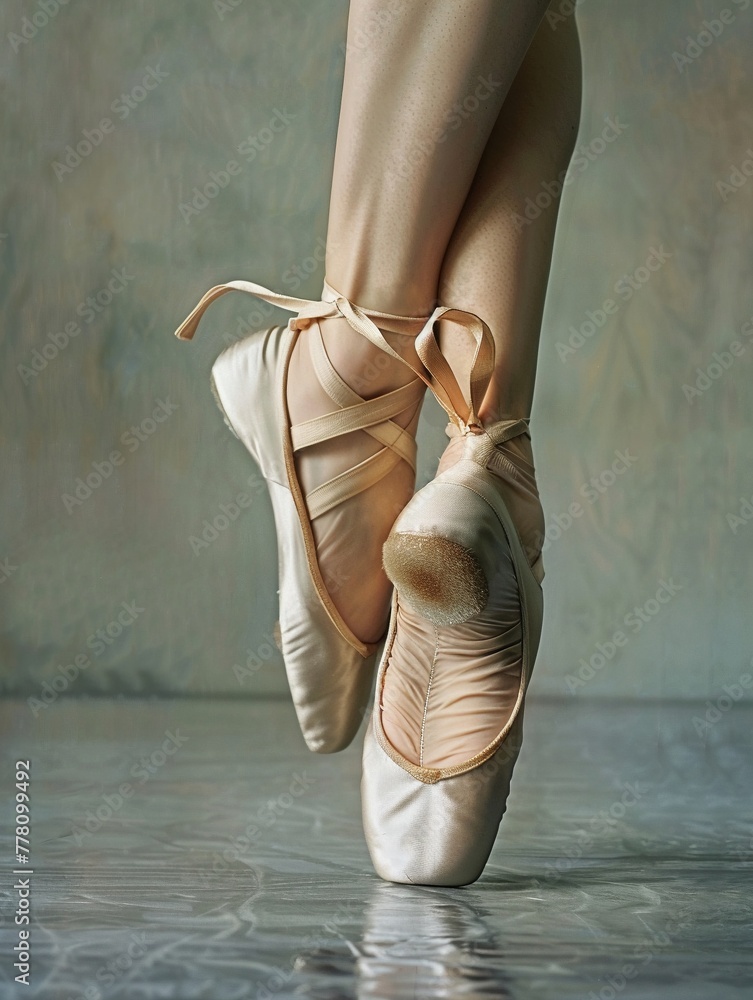 Through the delicate arches and pointed toes of ballet dancers on ...