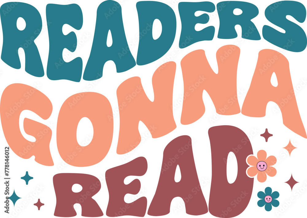 Vetor de Retro Readers Gonna Read svg, Reading svg bundle, book lover ...