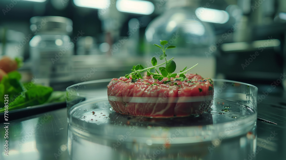 Cultured Meat, Cultured meat in a lab setting, a glimpse into ...