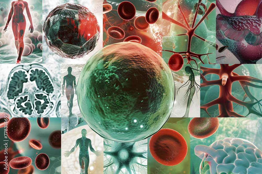 Visual Description of Leukemia Symptoms and Disease Progression Stock ...