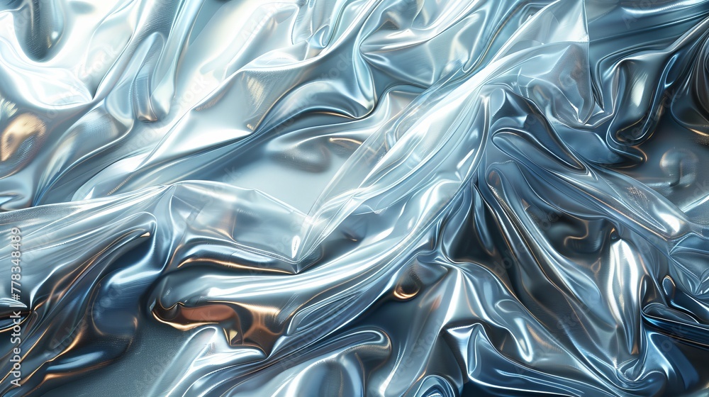 Plastic stretch film texture, crumpled and wrinkled texture ...