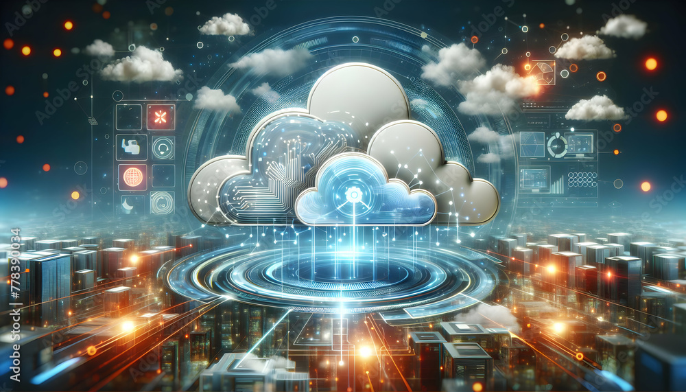 for advertisement and banner as Cloud Computing Core The core of cloud ...