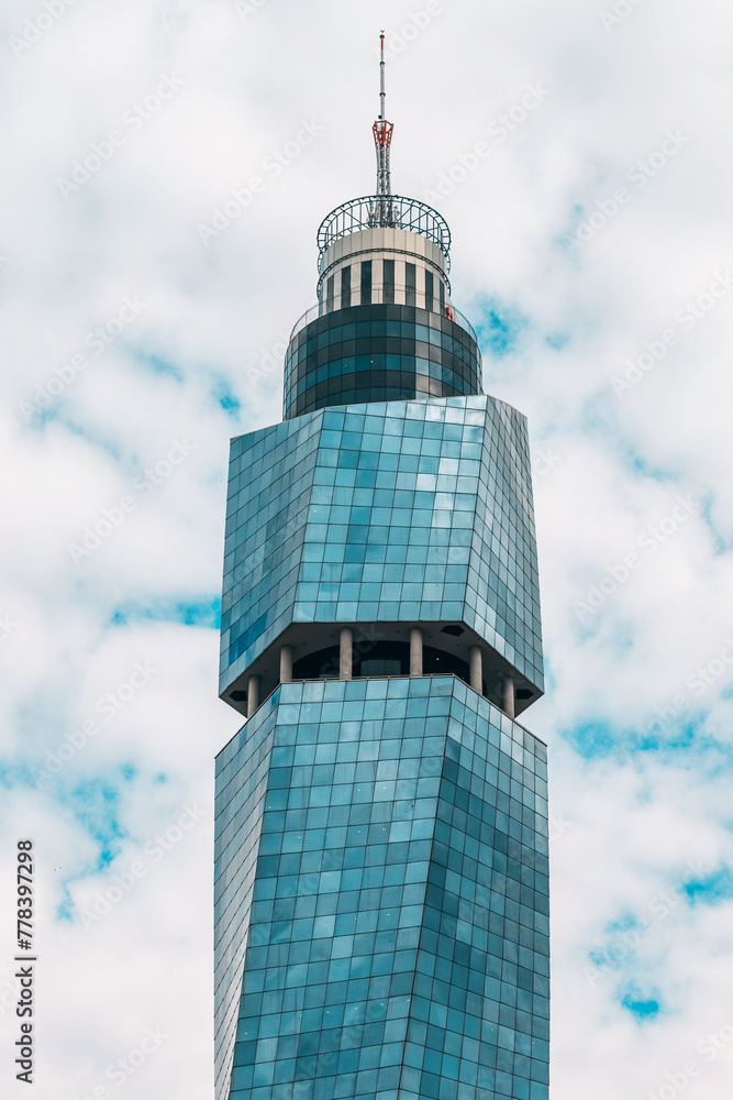 15 March 2024, Sarajevo, Bosnia and Herzegovina: sleek lines of the ...