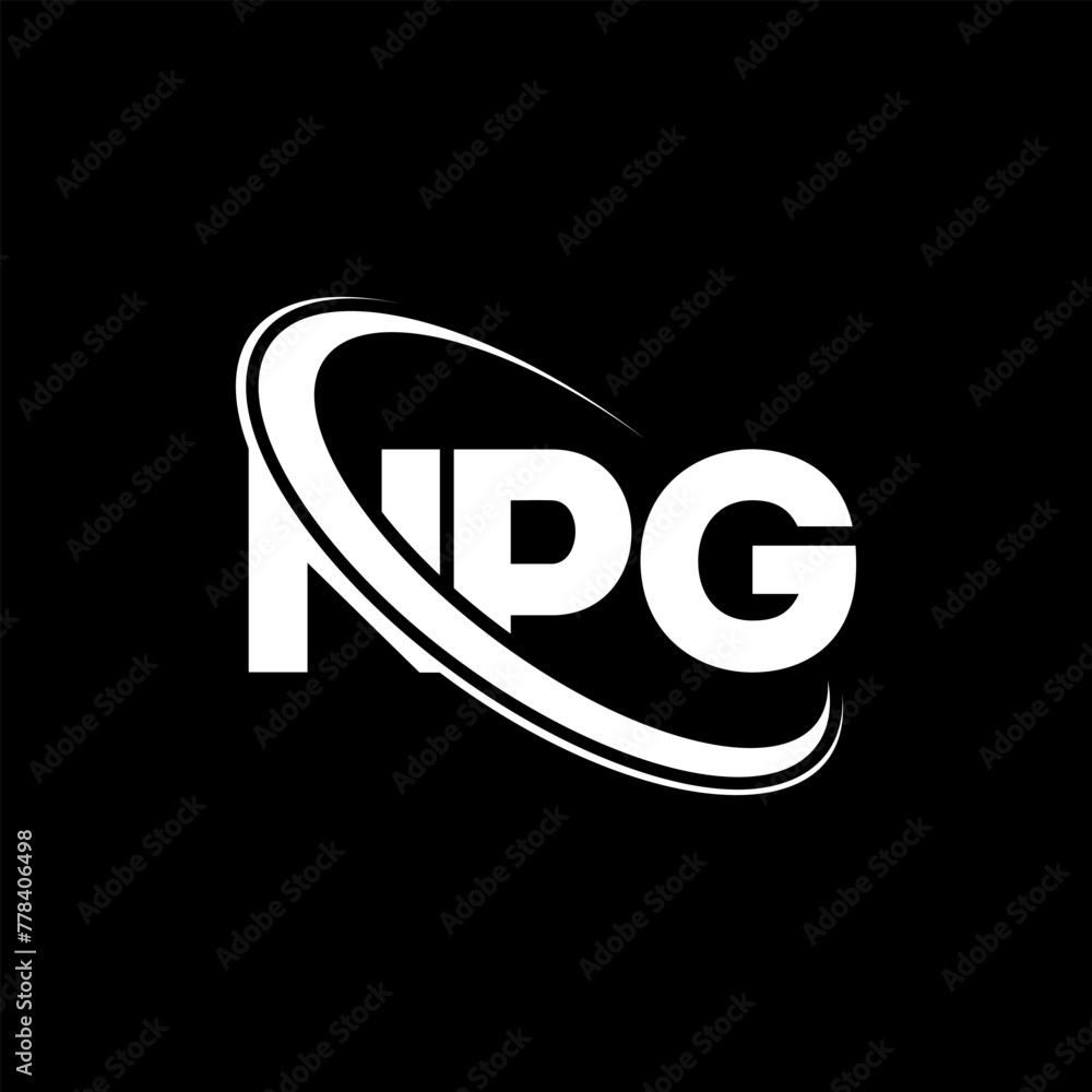 NPG logo. NPG letter. NPG letter logo design. Initials NPG logo linked ...