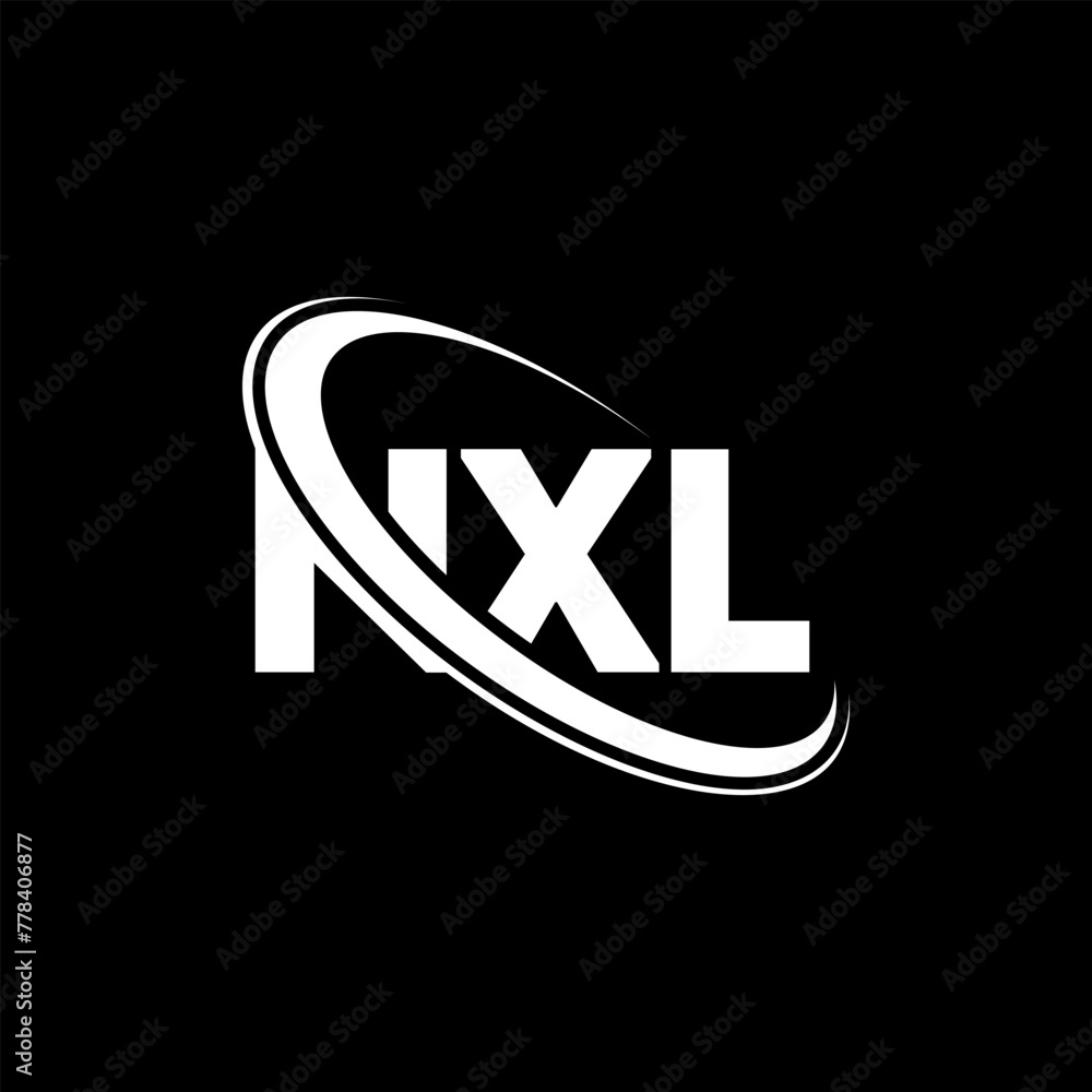 Vetor do Stock: NXL logo. NXL letter. NXL letter logo design. Initials ...