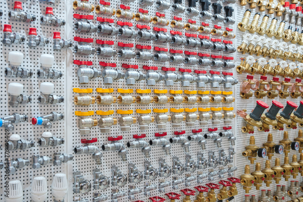 Plumbing fitting fixtures and piping parts, brass connector water valve ...