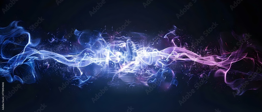 Ohm's Law Interplay: Voltage, Current, and Resistance Visual Symphony ...