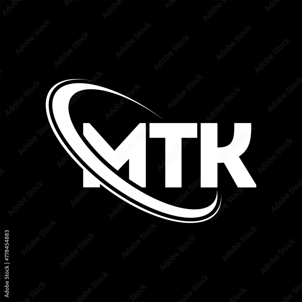 Mtk Logo Mtk Letter Mtk Letter Logo Design Initials Mtk Logo Linked With Circle And Uppercase