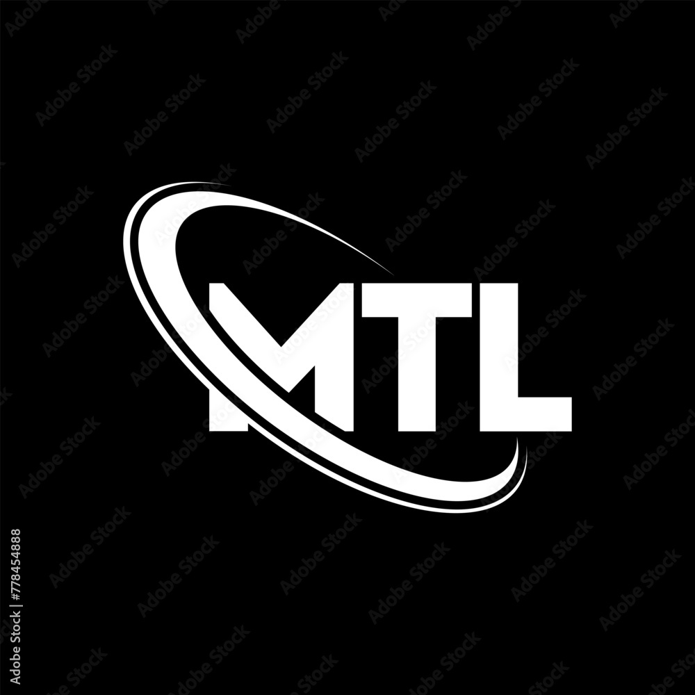 MTL logo. MTL letter. MTL letter logo design. Initials MTL logo linked ...