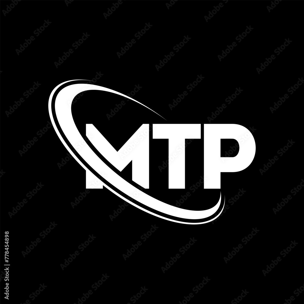 MTP logo. MTP letter. MTP letter logo design. Initials MTP logo linked ...