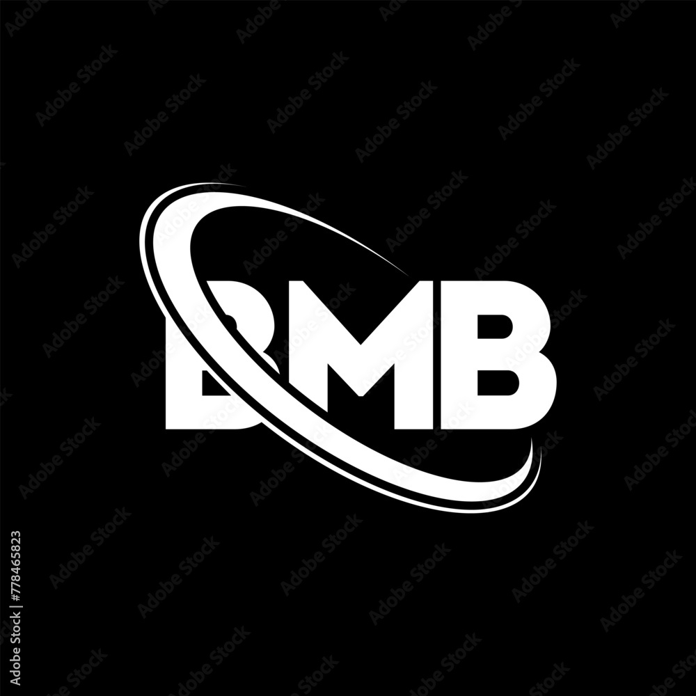 BMB logo. BMB letter. BMB letter logo design. Initials BMB logo linked ...