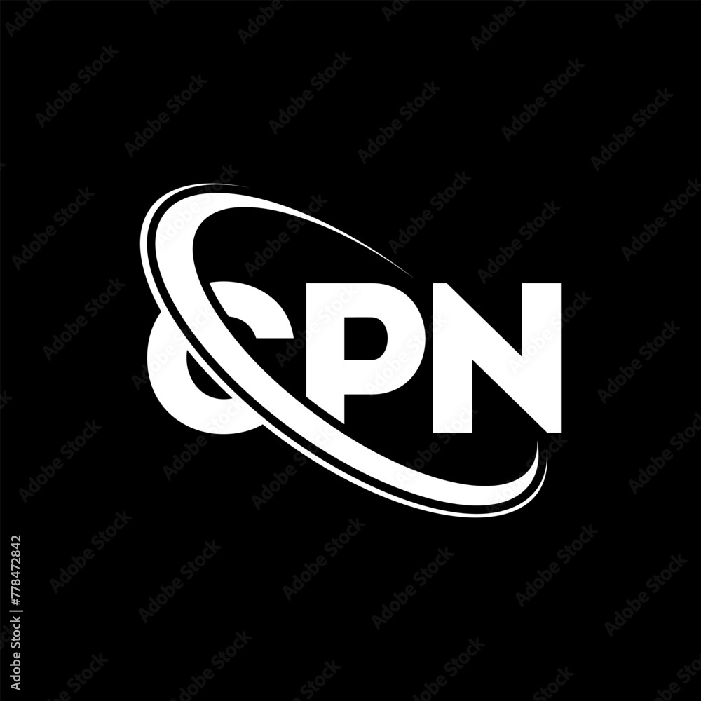 CPN logo. CPN letter. CPN letter logo design. Initials CPN logo linked ...