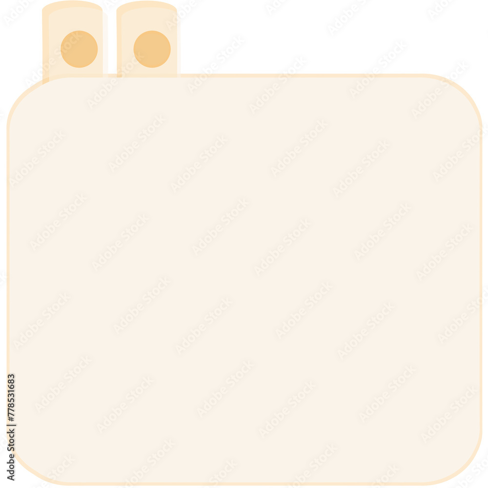 Rectangular text box , web browser window design Cartoon style. Stock ...